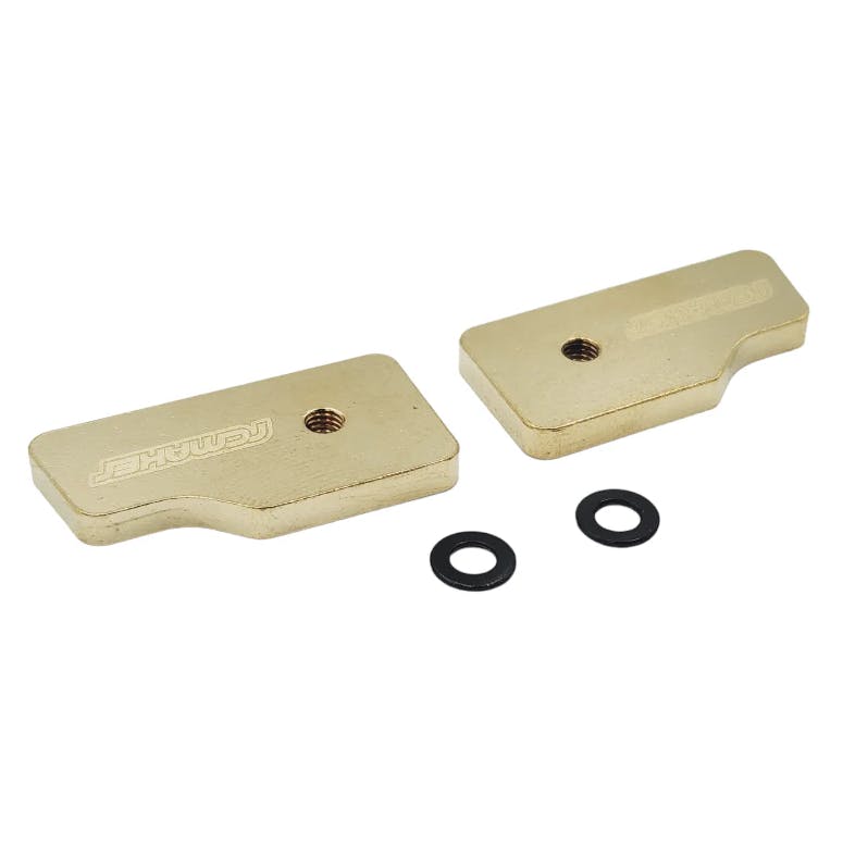 #RCM-A800R-FW - RC Maker Brass LCG Front Chassis Weights for Awesomatix ...