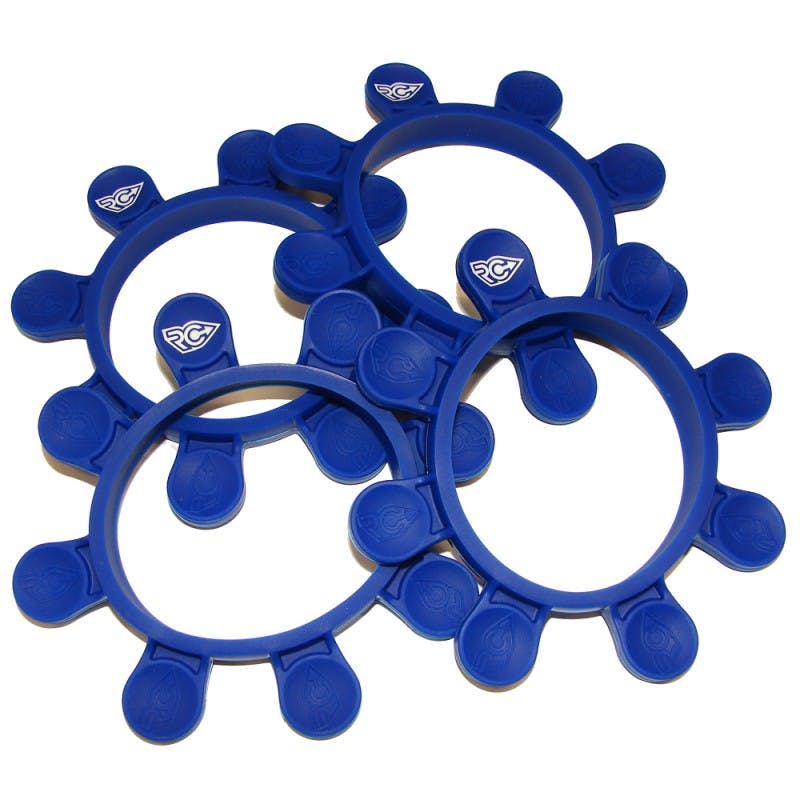 #RCPJ-A024-RB - RC-Project Tyre Gluing Rubber Bands Reflex Blue 4pcs
