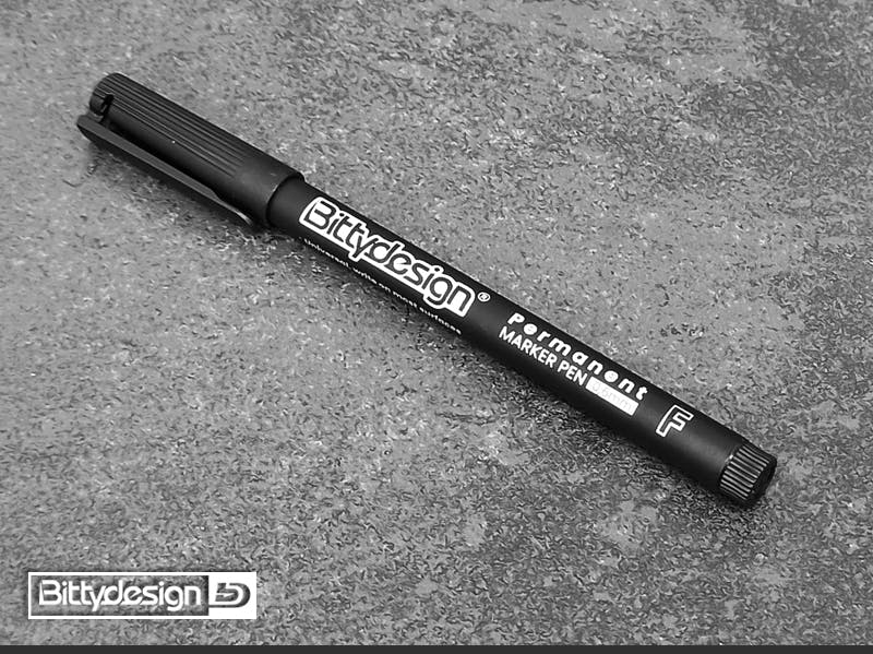 #BD-MP-0622 - Bittydesign Body/Wheel Permanent Marker Pen