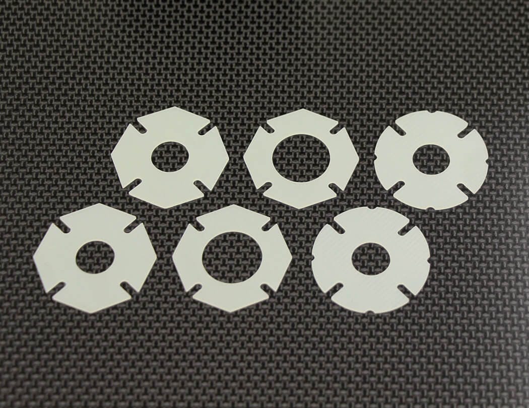 #MDR10015 - McKune Design FR4 High Bite vented slipper pad set - pr (Xray)